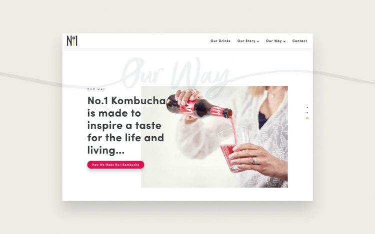 No.1 Living Website UX Design & Development | Hatched London