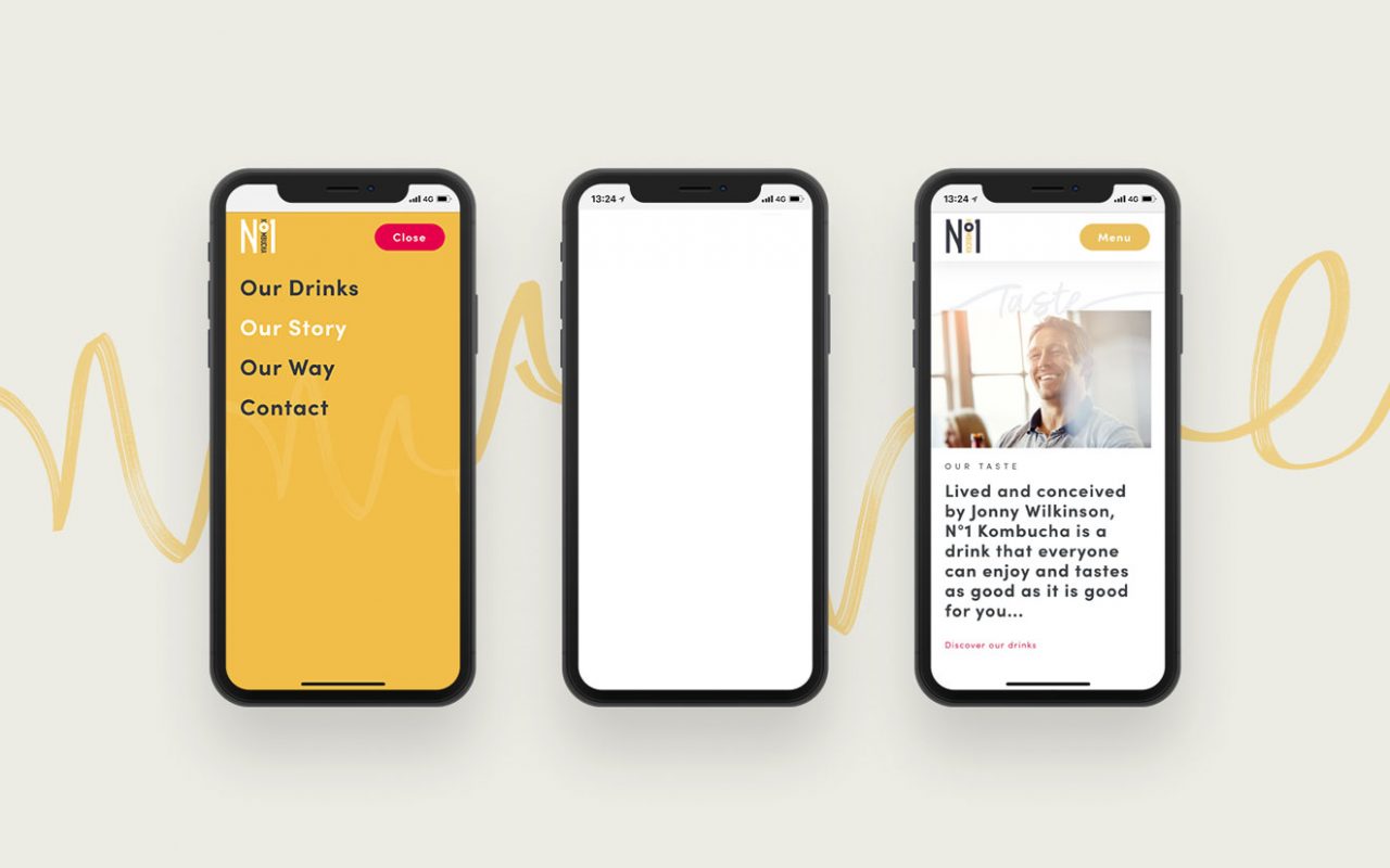 No.1 Living Website UX Design & Development | Hatched London