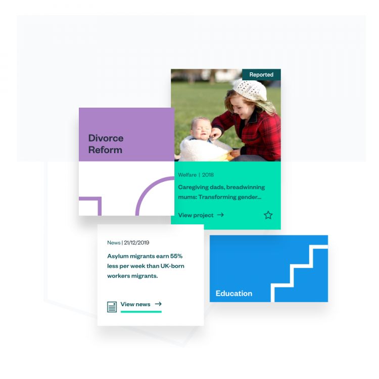 Nuffield Foundation website design and UX | Hatched London