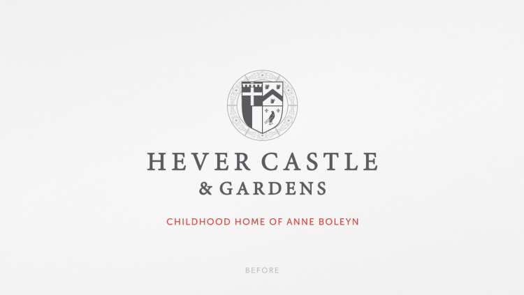 Hever Castle & Gardens Brand Identity | Hatched London