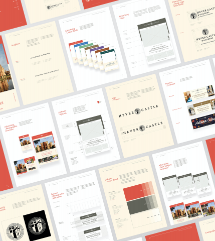 Hever Castle & Gardens Brand Identity | Hatched London