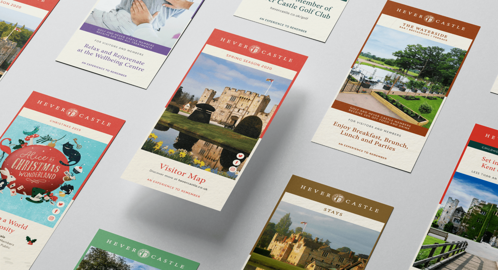 Hever Castle & Gardens Brand Identity | Hatched London