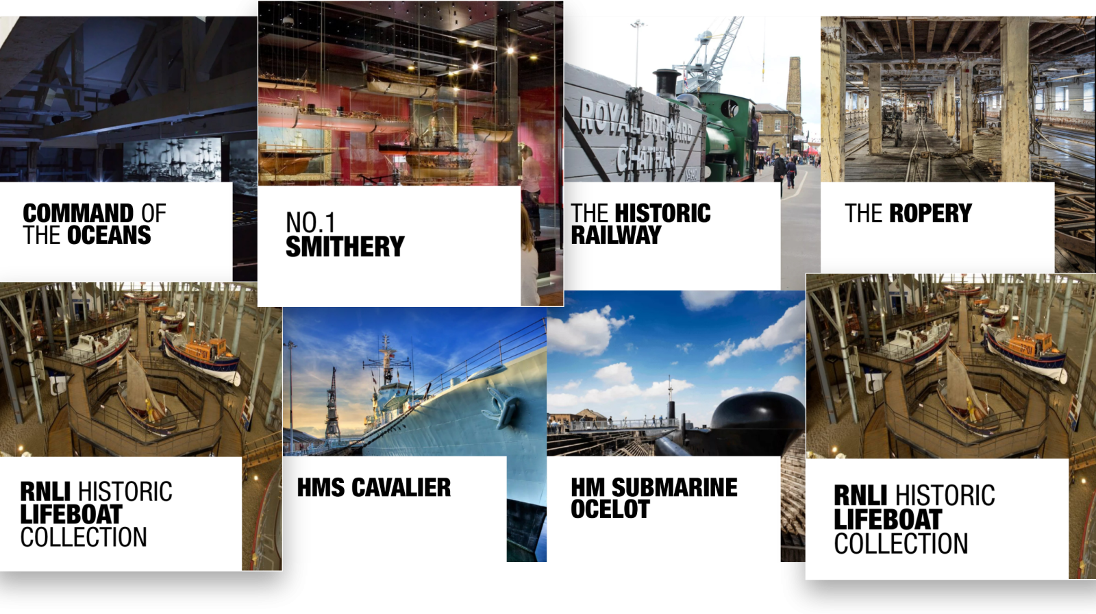 The Chatham Dockyard UX & Website Design | Hatched London